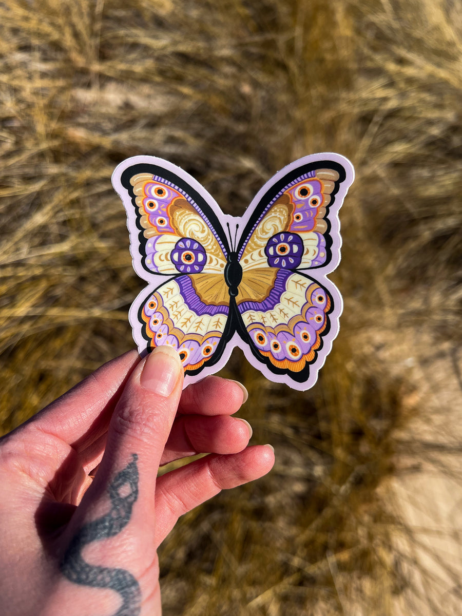 Butterfly Vision Sticker – Linnea Gish
